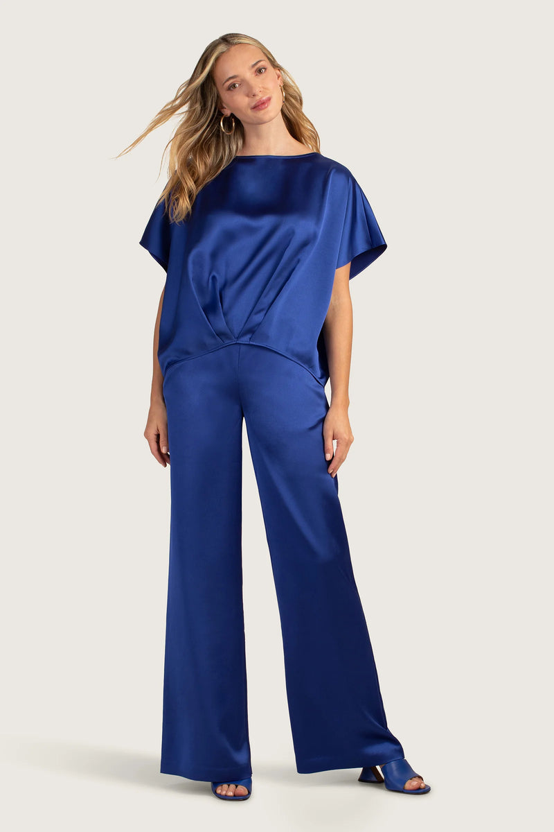 Majorelle Blue Pastilla Top – Skal Moon Boutique