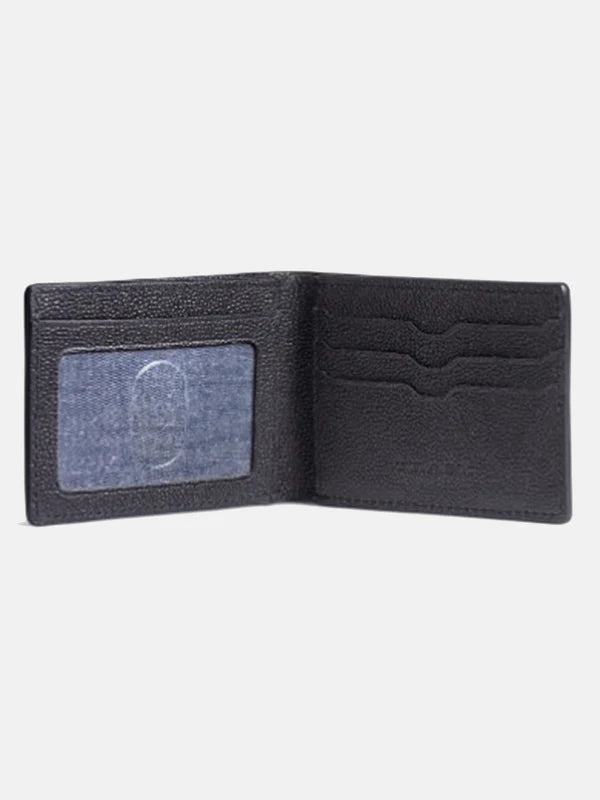 Super Slim Black Wallet – Skal Moon Boutique
