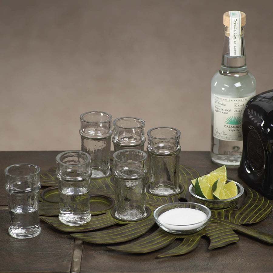 Monstera Leaf Tequila Set – Skal Moon Boutique